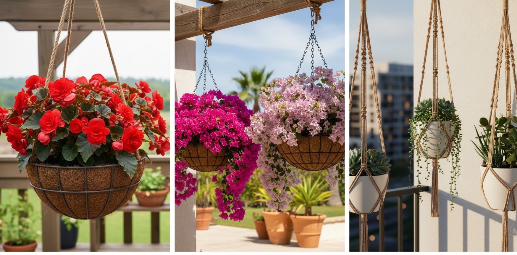 10 Stunning Balcony Garden Hanging Baskets That Instantly Transform ...