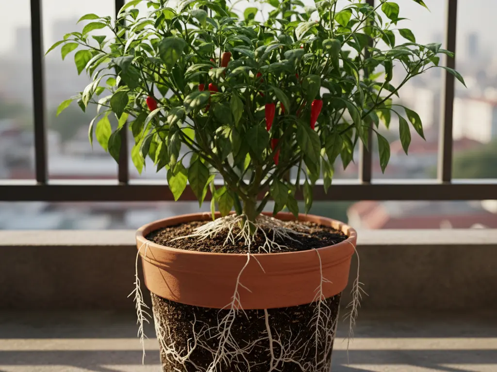Root-Training Method for Chilli Plants: Why Strong Roots Produce 30–50% ...