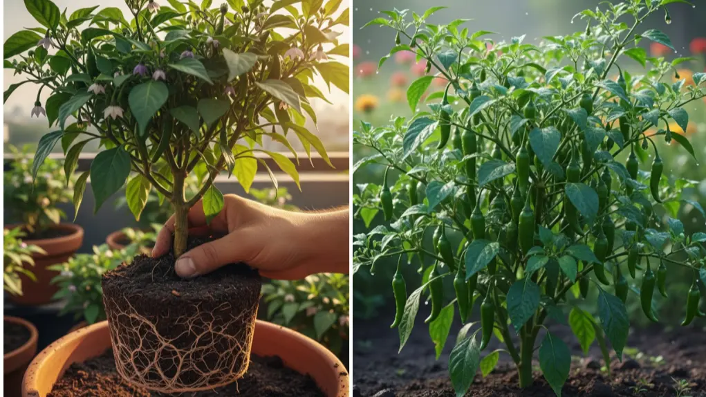 Root-Training Method for Chilli Plants: Why Strong Roots Produce 30–50% ...
